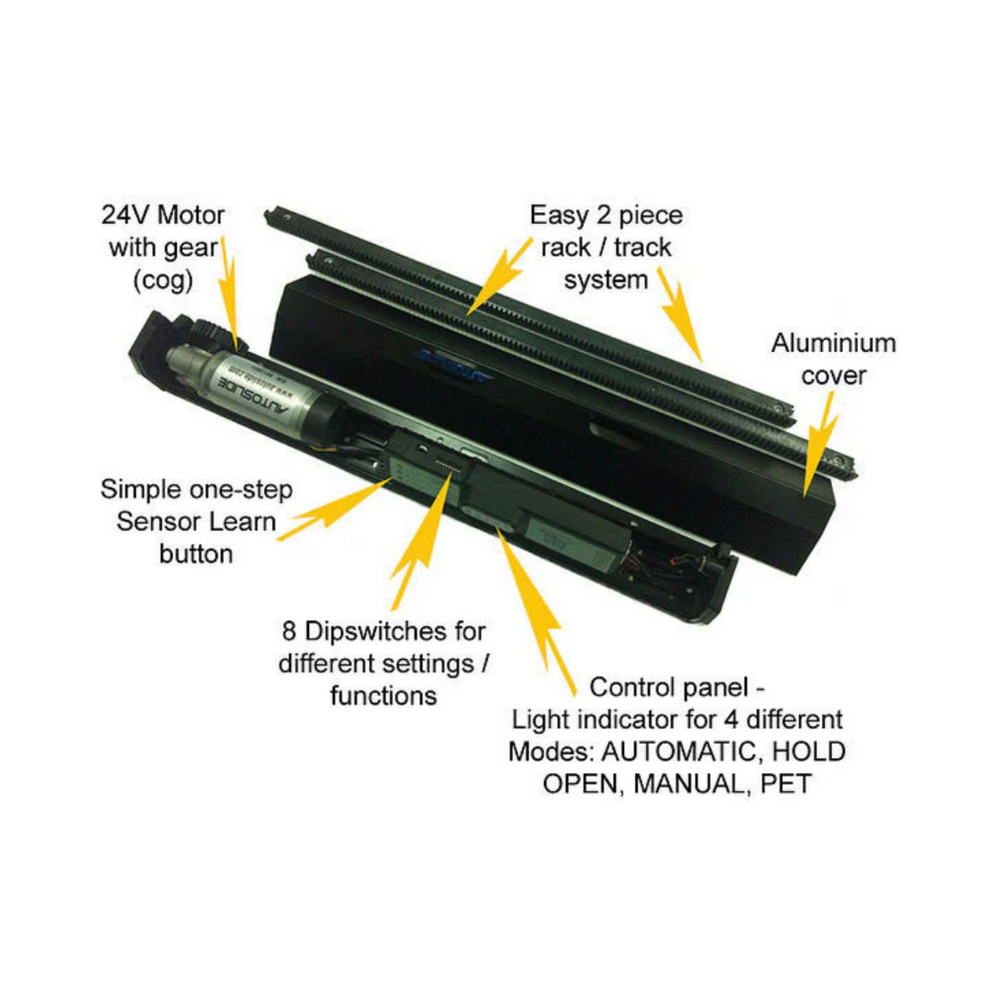 AutoSlide Automatic Sliding Door System — Rise
