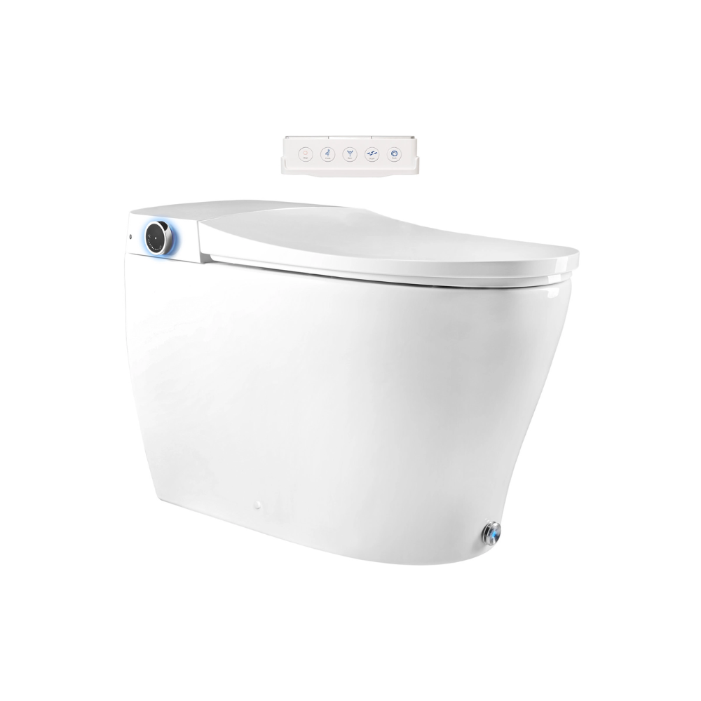 BidetMate 6000 Series Smart Bidet Toilet with Remote — Rise
