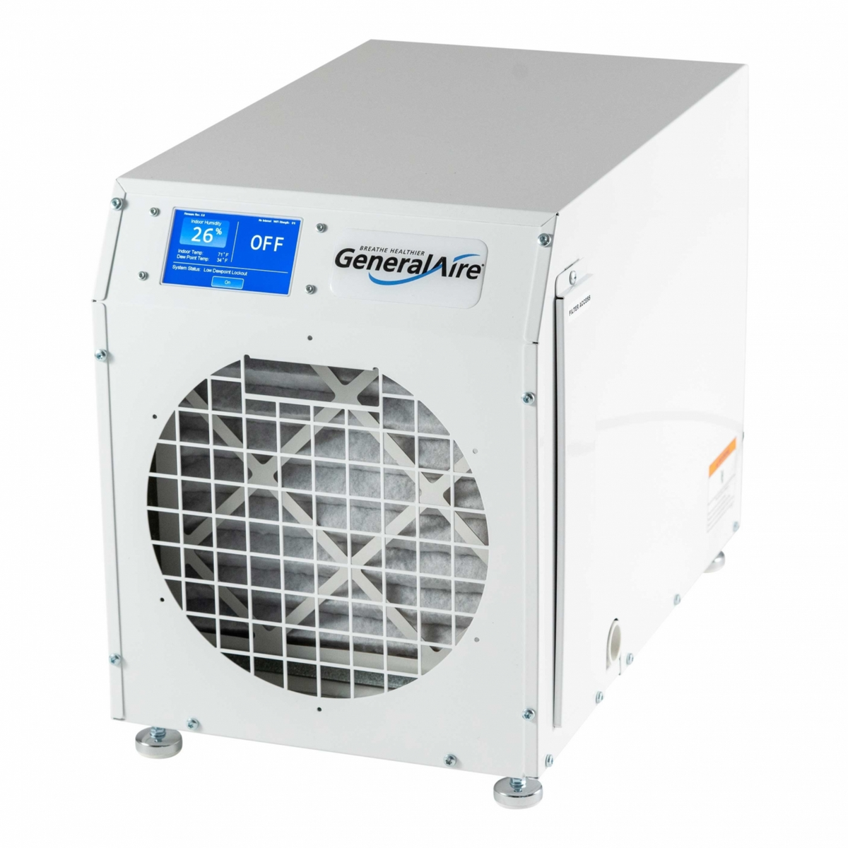 General Filters GeneralAire DH100 Wi-Fi Dehumidifier — Rise