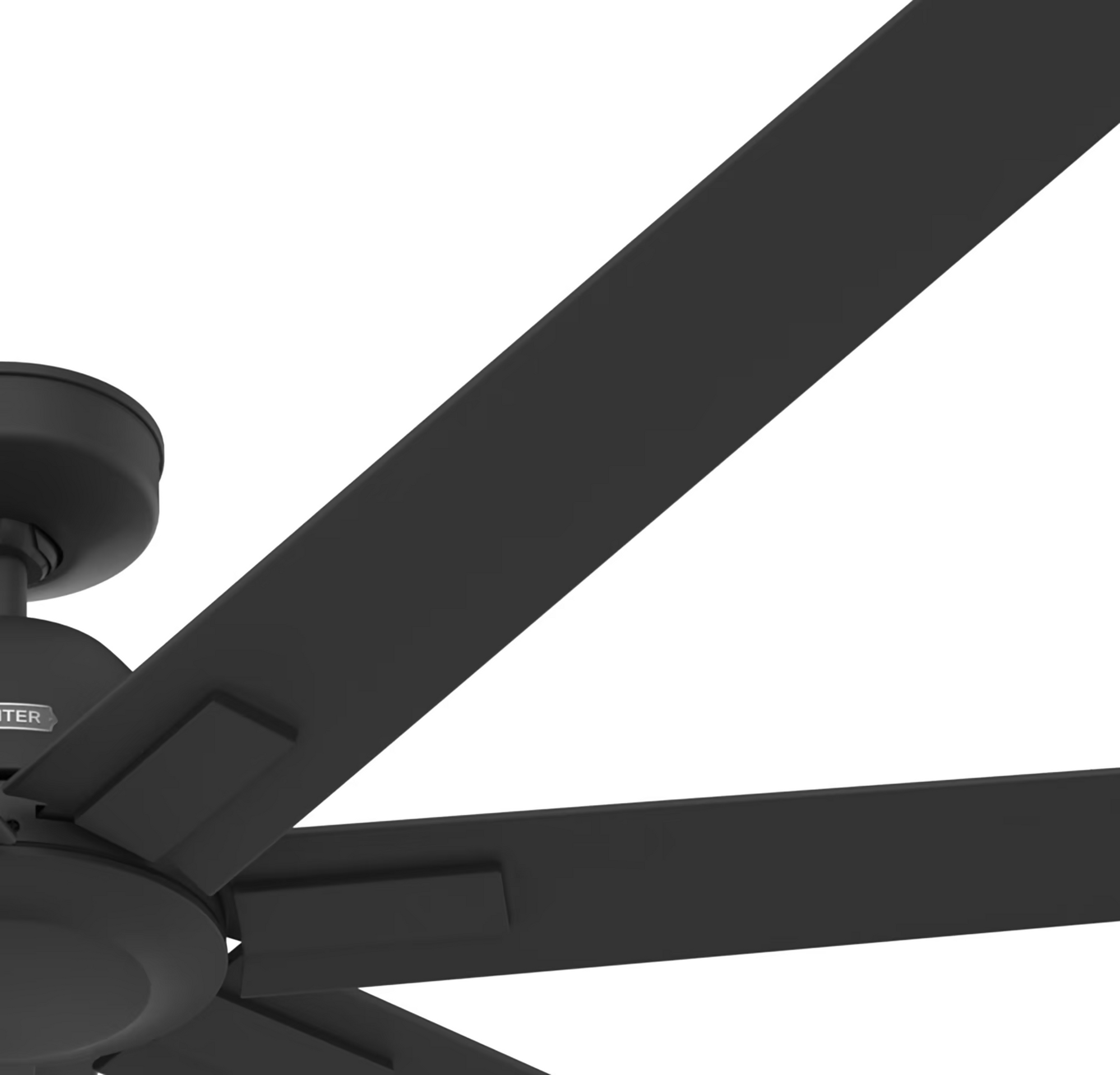 Hunter 72-Inch Downtown Outdoor Ceiling Fan — Rise