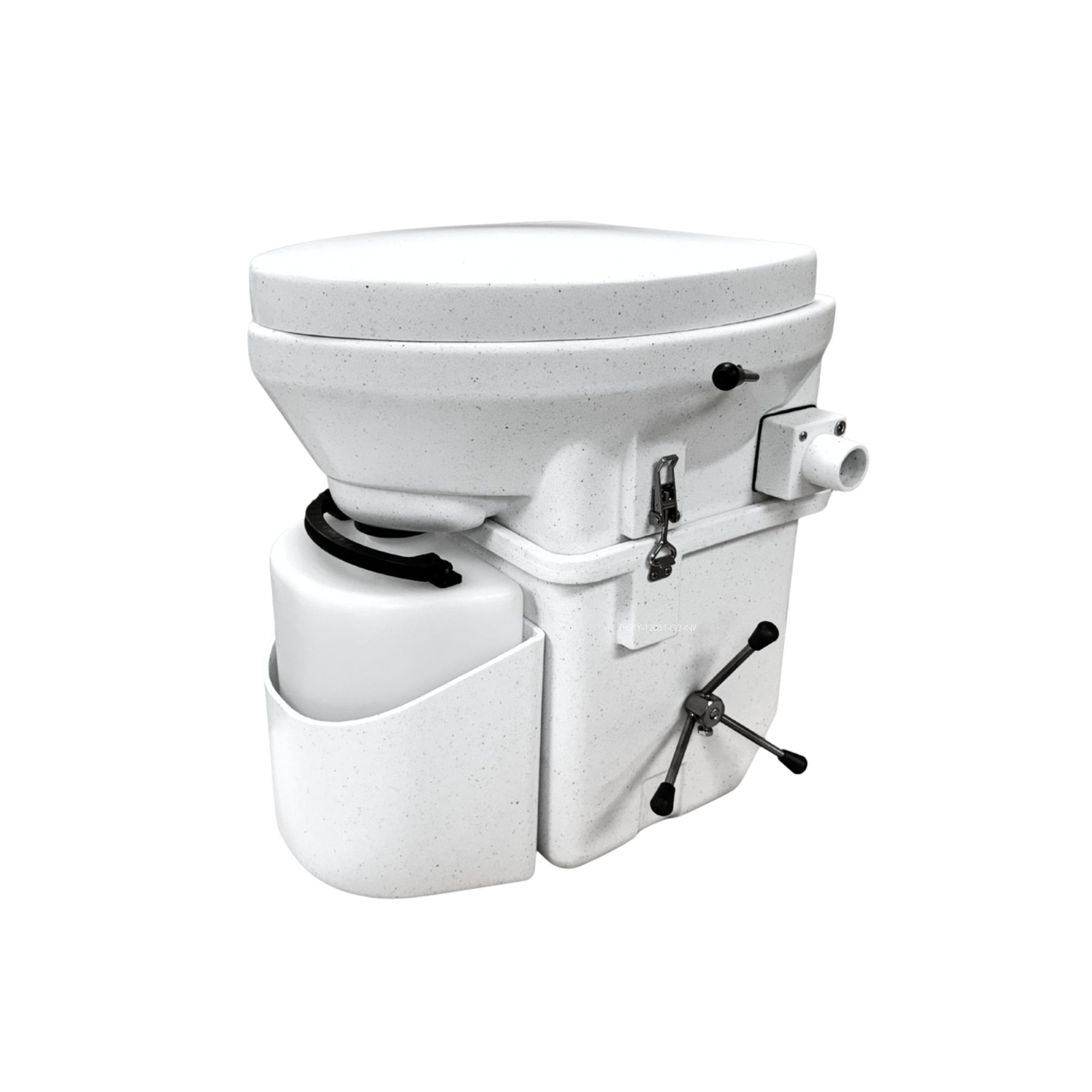 Nature's Head Spider Handle Urine Diverter Toilet - NH-Spd-UD-Toilet — Rise