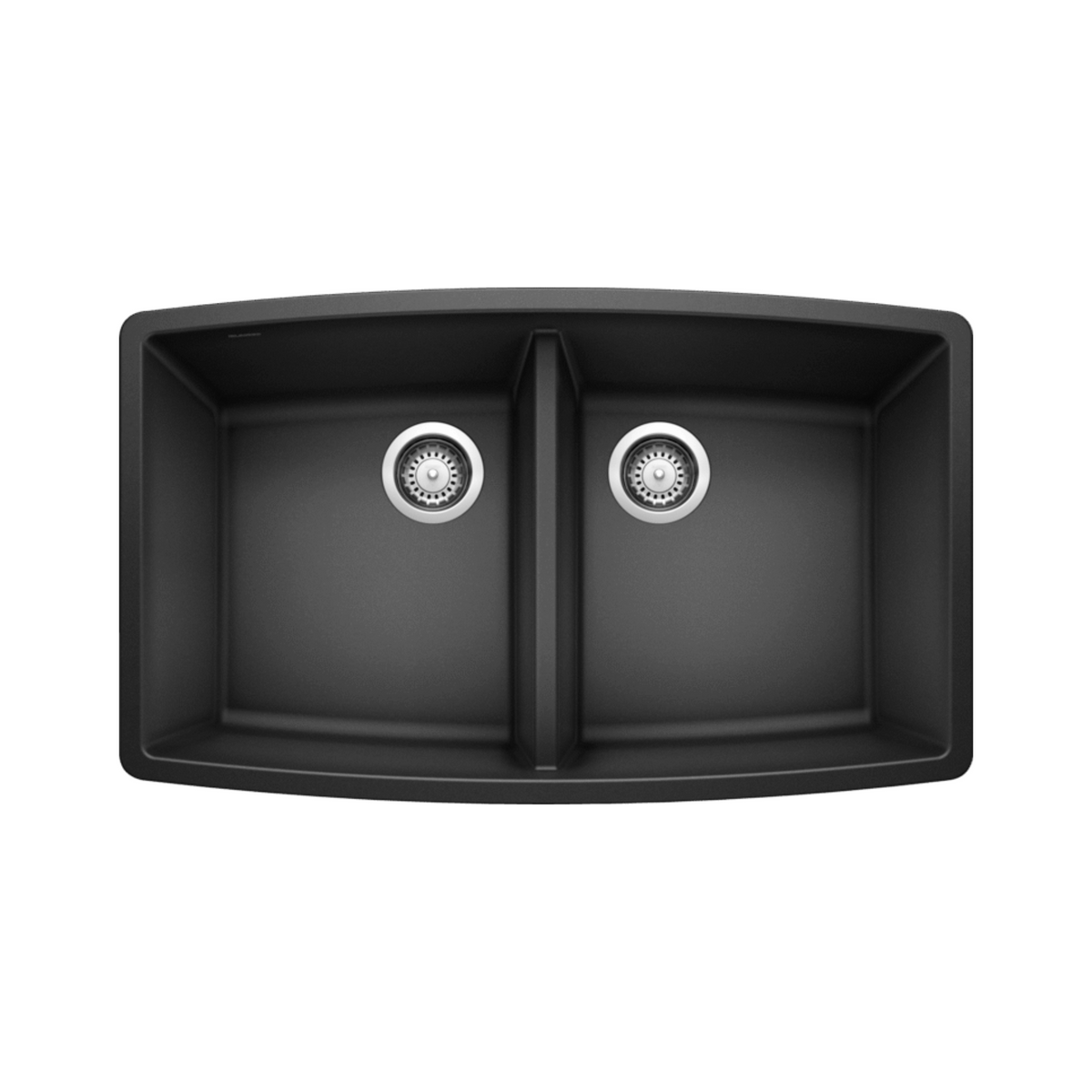 Blanco Performa Equal Double Bowl Kitchen SILGRANIT Kitchen Sink — Rise