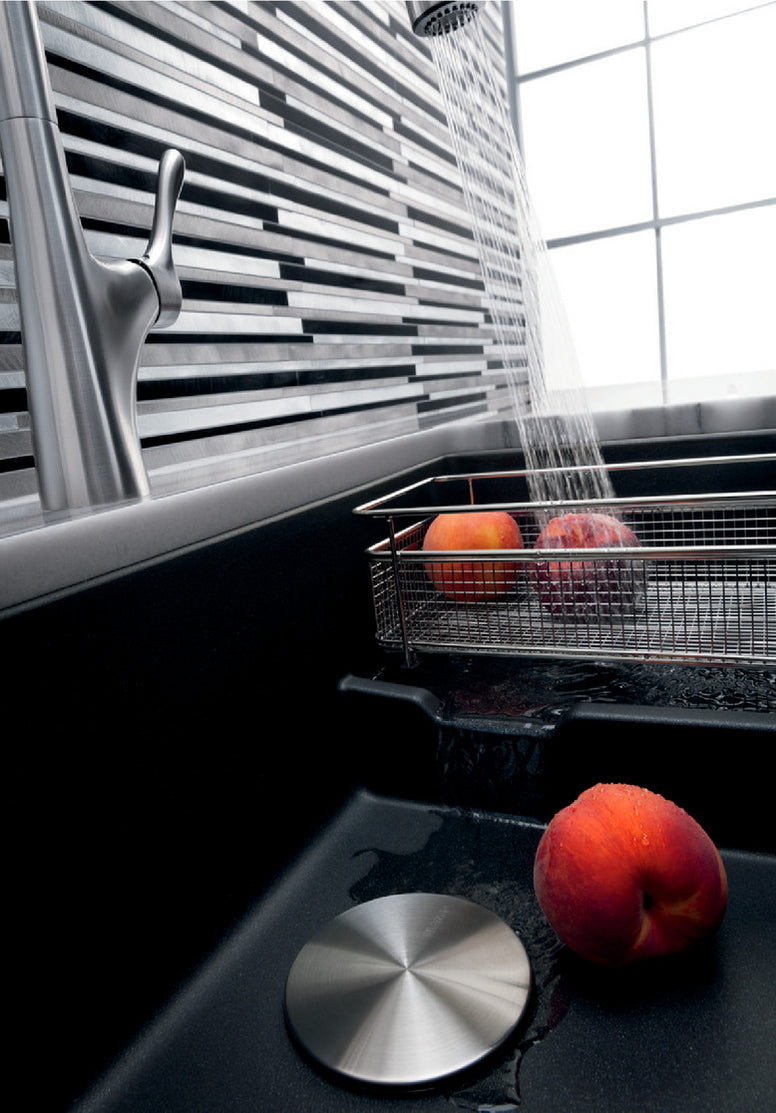 BLANCO PRECIS Cascade Super Single SILGRANIT Kitchen Sink — Rise