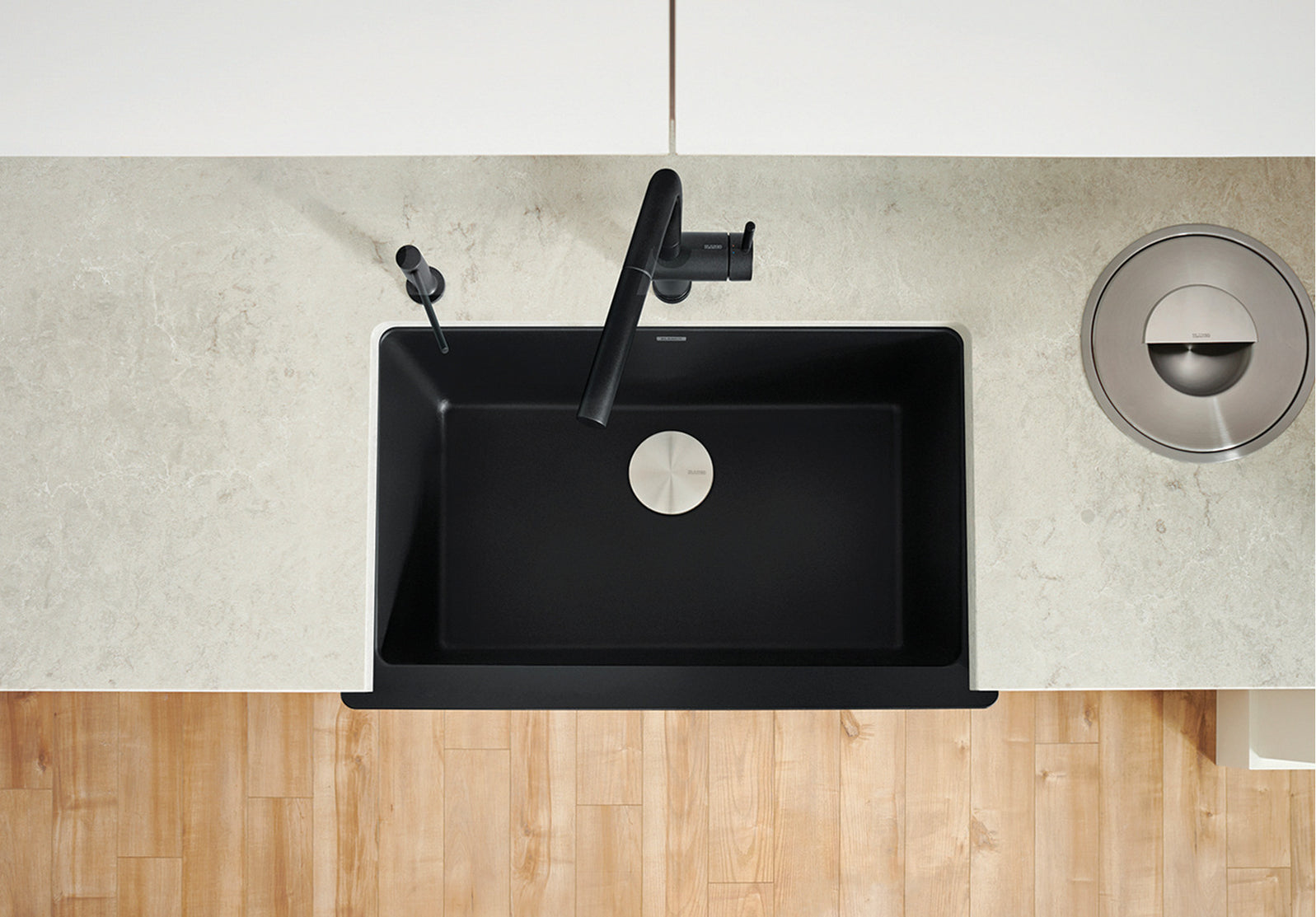 Blanco Vintera 30" Super Single Bowl Apron SILGRANIT Kitchen Sink — Rise