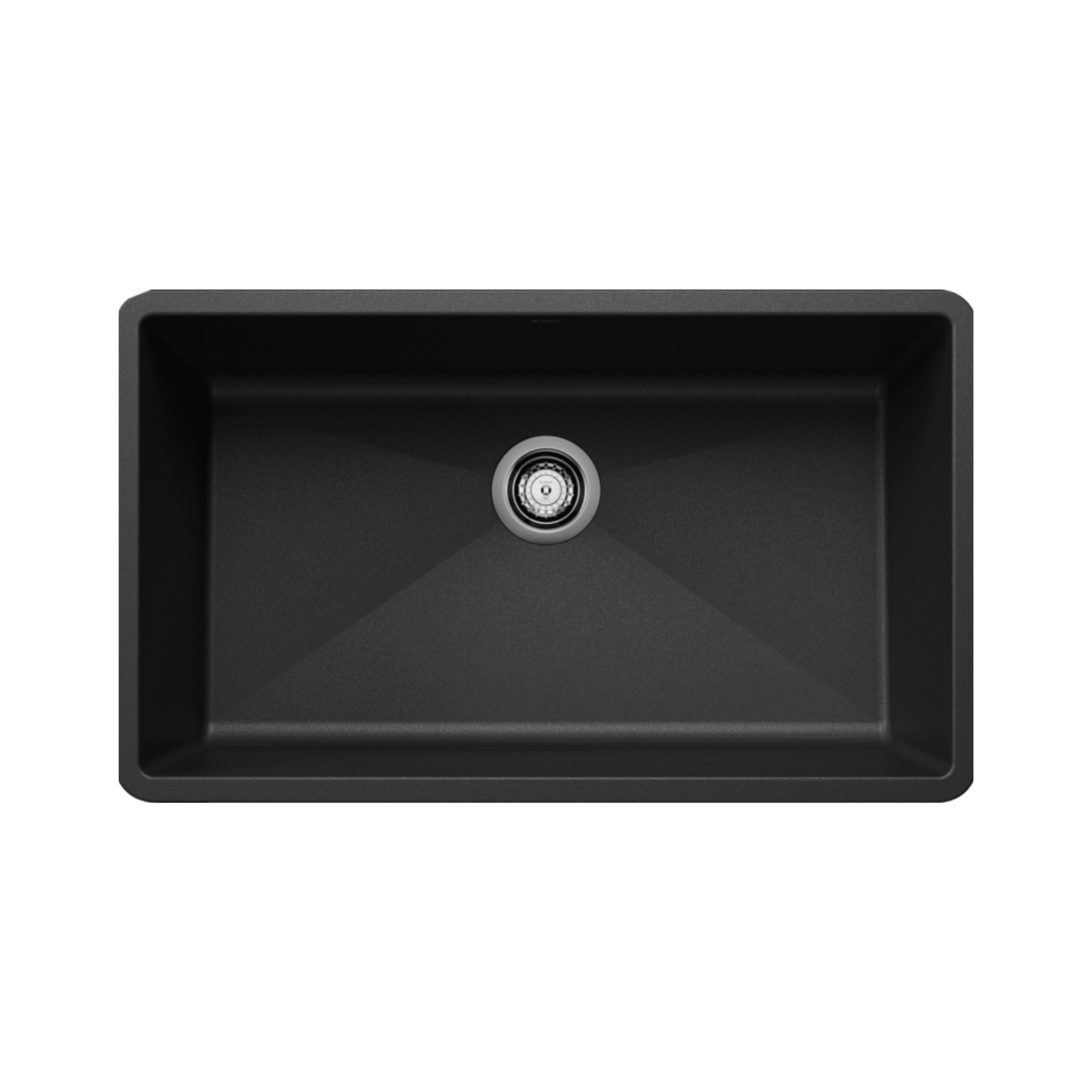 Blanco PRECIS Super Single Undermount SILGRANIT Kitchen Sink — Rise