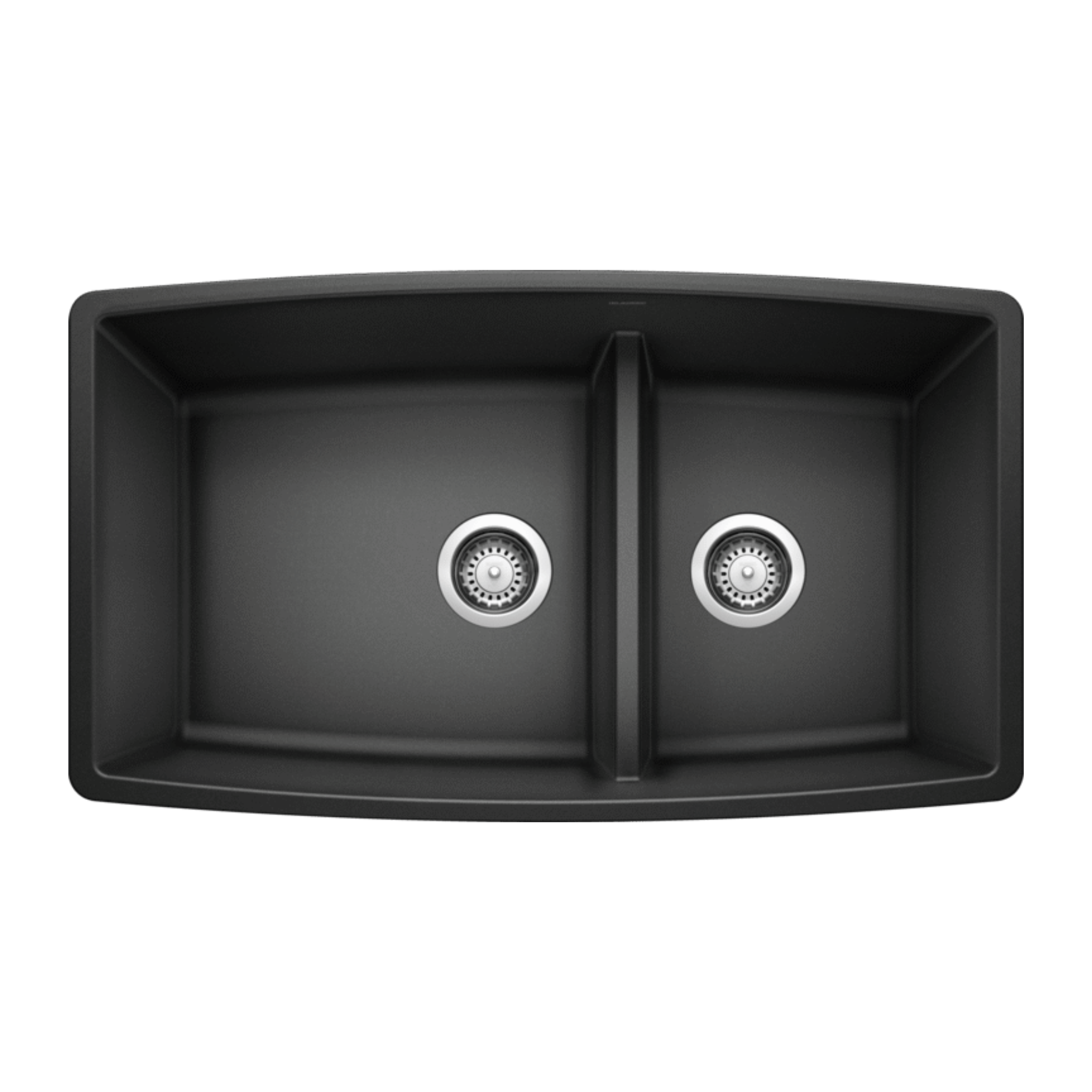 Blanco PERFORMA 1¾ Low Divide 33 in SILGRANIT Kitchen Sink — Rise