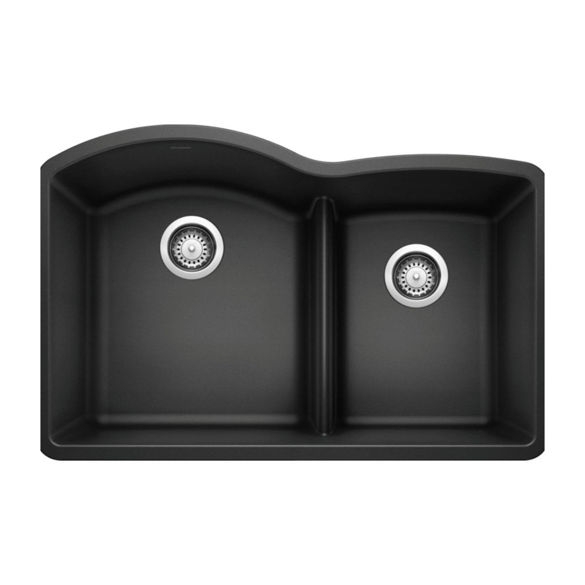 Blanco Diamond 1-3/4 Low Divide SILGRANIT Kitchen Sink — Rise