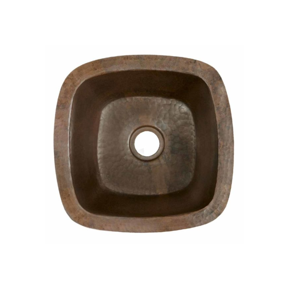 Native Trails Rincon 13" Square Undermount Bar & Prep Sink — Rise