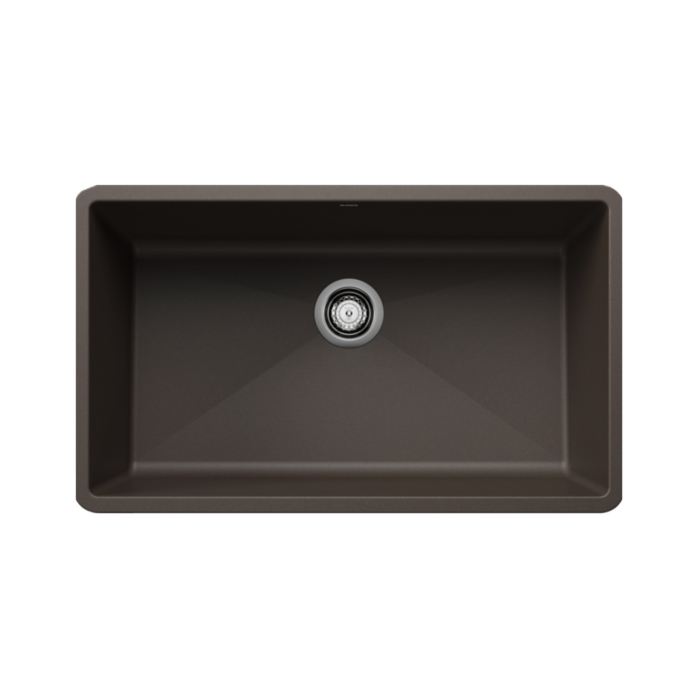 Blanco PRECIS Super Single Undermount SILGRANIT Kitchen Sink — Rise