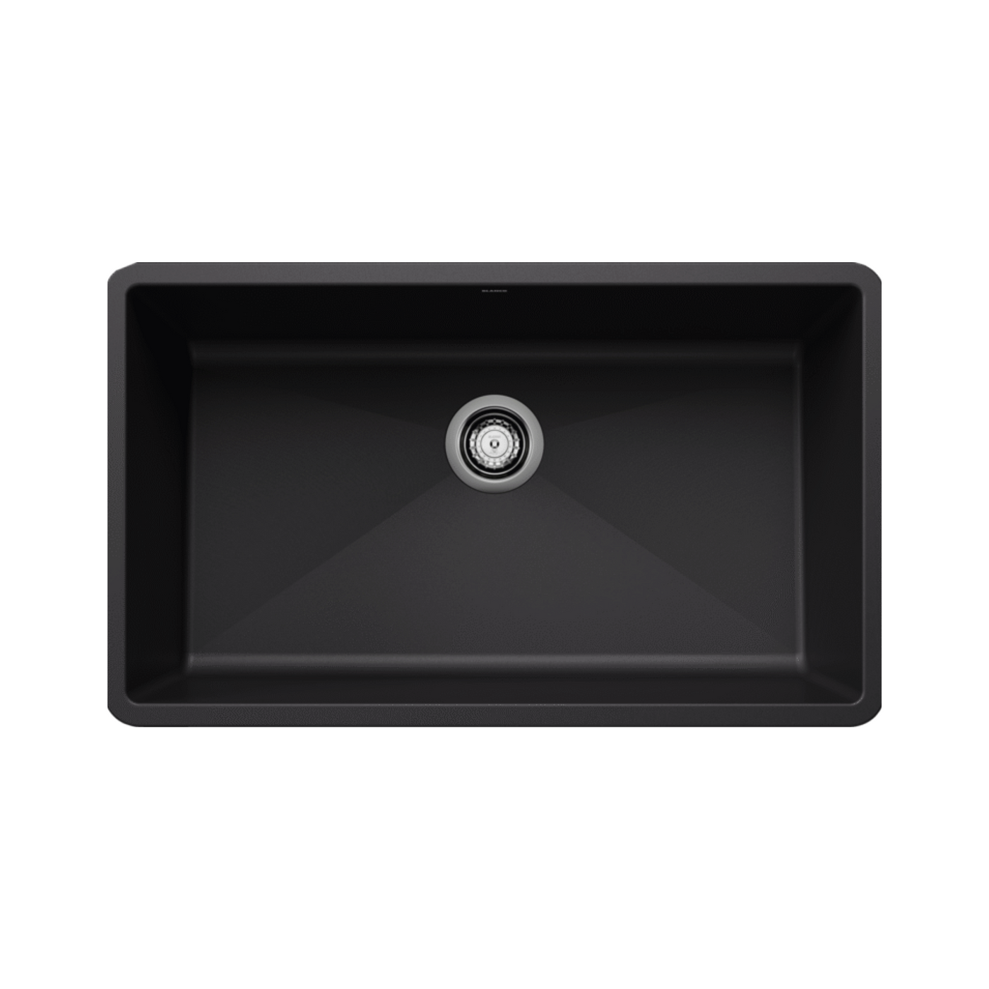 Blanco PRECIS Super Single Undermount SILGRANIT Kitchen Sink — Rise