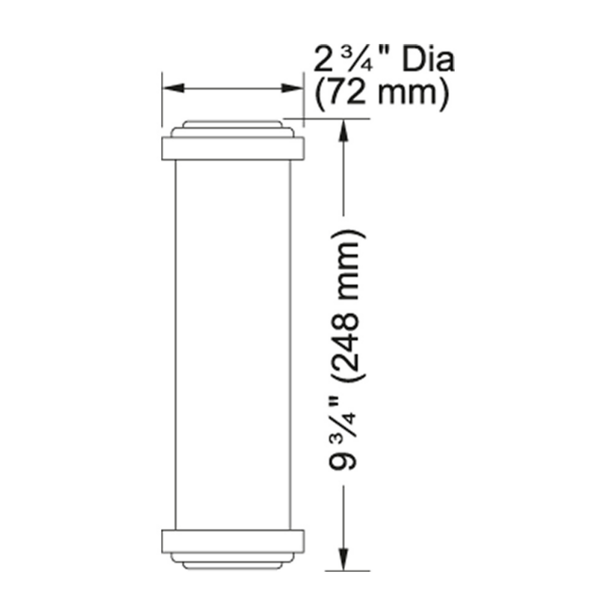 Franke Filter Cartridge Chlorine Triflo FRX02 — Rise