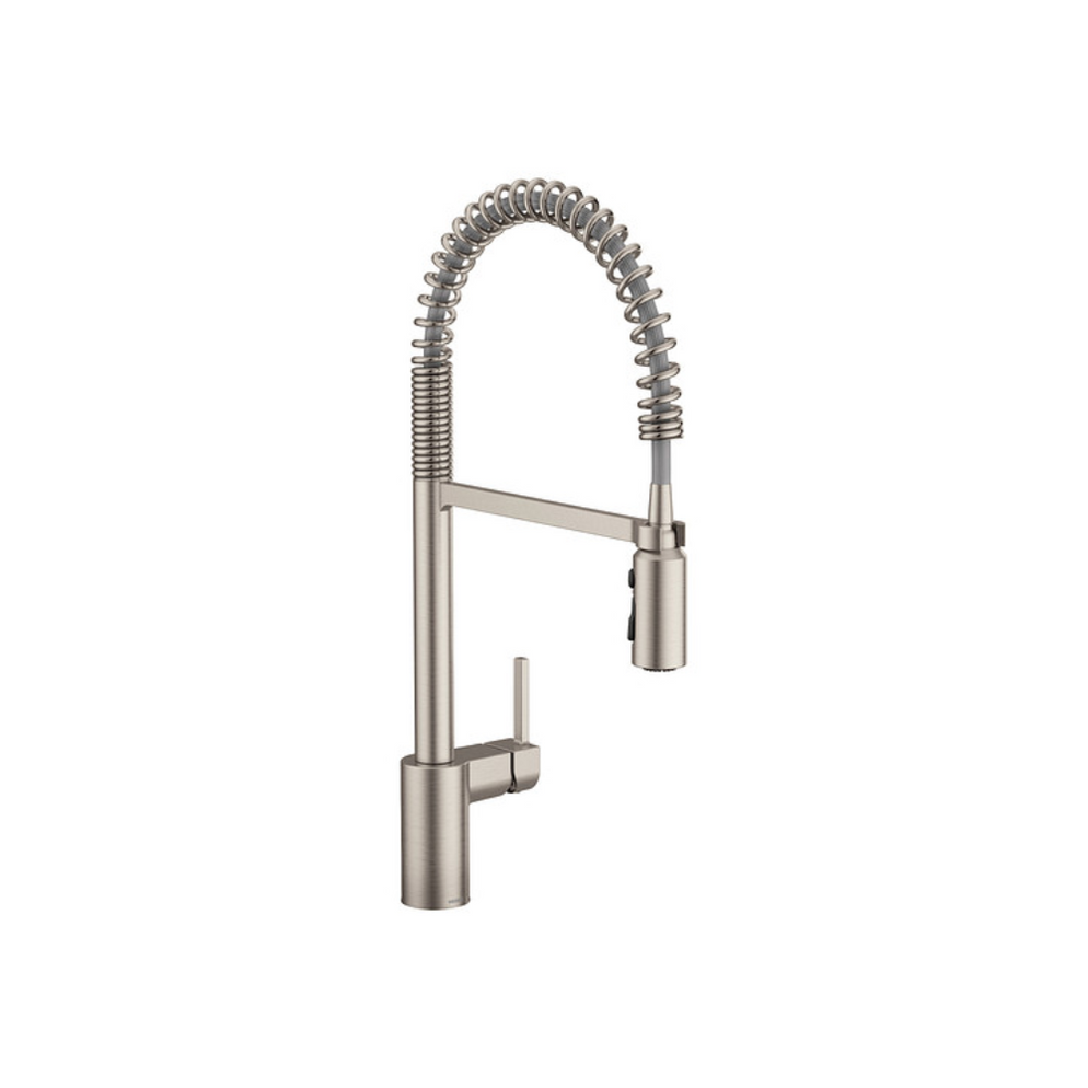 Moen Align One-Handle Pre-Rinse Spring Pull-Down Kitchen Faucet — Rise