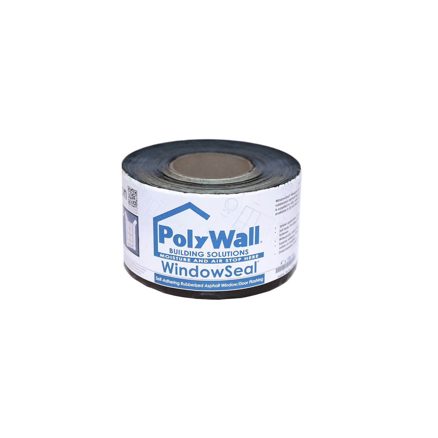 PolyWall WindowSeal Window Flashing 20 Mil 4" x 100' — Rise