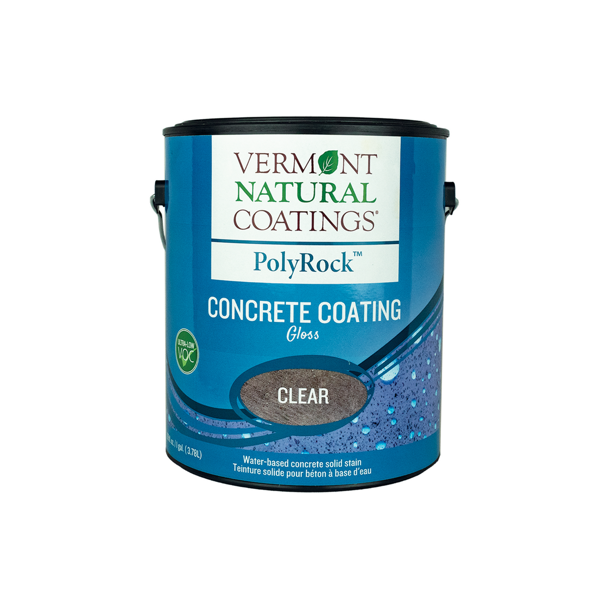 Vermont Natural Coatings PolyRock Concrete Coating — Rise