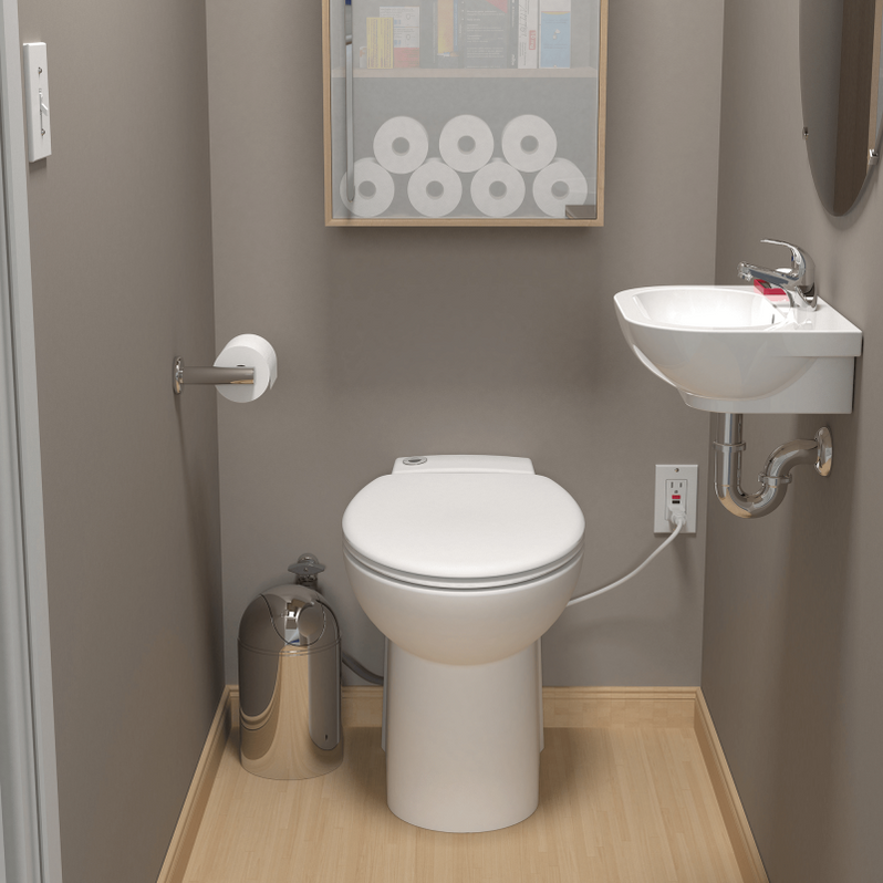 Saniflo 023 Sanicompact Macerating Toilet — Rise
